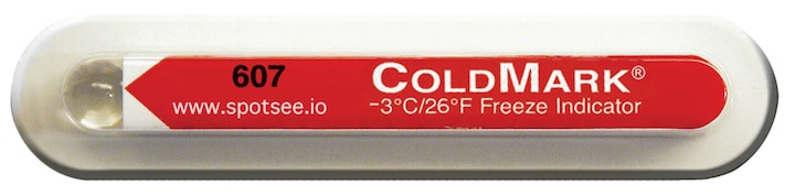 Coldmark Freeze Indicator with Trigger Temperature: -3°C/26°F