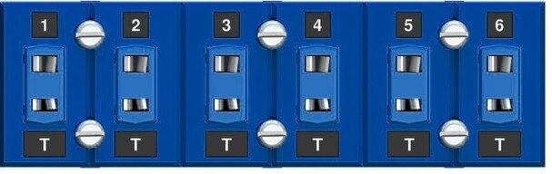 Miniature Jack Strip Panel 5 circuits, "T" Thermocouple Calibration ...