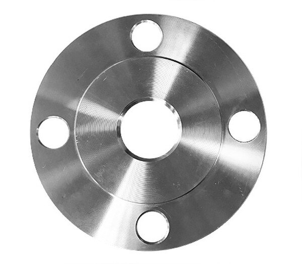 TIPDRW329: 2" 316 SS RF Flange, 150# tapped for 1 1/4" male fitting